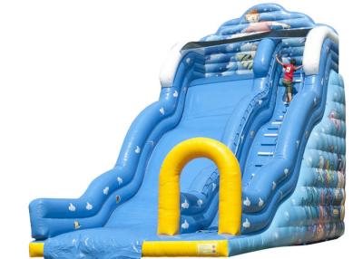 Chine Glissière gonflable de bébé de Seaworld de vague, glissement d'intérieur d'explosion de terrain de jeu et glissière à vendre