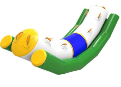 China Attractive Inflatable Pool Seesaw 4m X 1.2m , Amusement Park Kids Water Inflatables for sale