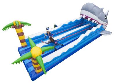 China Looppas van Bungee van jonge geitjes de Dubbele Stegen Opblaasbare, 2 Steegslag - omhoog Bungee-het Huis van de Looppassprong Te koop