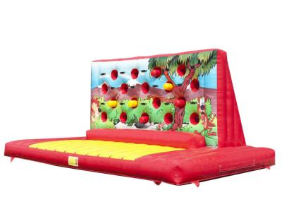 China Openlucht Opblaasbare Sportenspelen die Muur in dozen doen de Geteerde zeildoeken van pvc van 4,1 X 6,4 X 2,8 M 0.55mm Plato Te koop