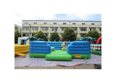 Cina stile tropicale di salto del cocco dei buttafuori del castello della Camera gonfiabile di rimbalzo del PVC Hawai di 0.55mm in vendita