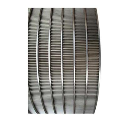 China Johnson Wedge Wire Screen Curved Sieve Plate Pond Filter for sale