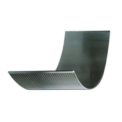 China Wedge Wire Parabolic Curved Screen Panel for sale