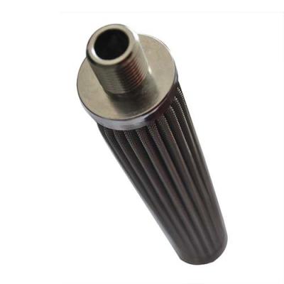 China Stainless Steel Hydraulic System Conical Filter for sale