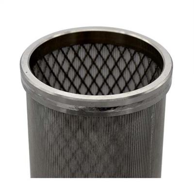 China Sintered Wire Mesh Perforated Metal Tubes Filter for sale