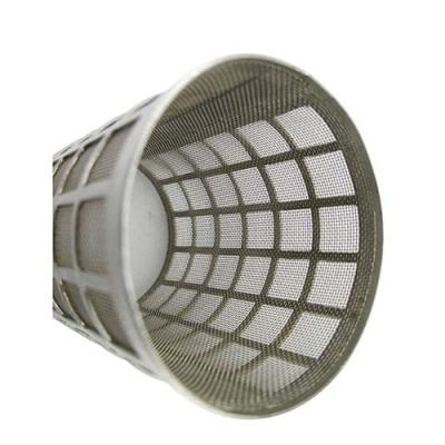 China 50 Micron Stainless Steel Perforated Metal Tubes Filter for sale