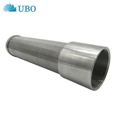 China Stainless Steel Wedge Wire Drum Screen Wedge Wire Tube for sale