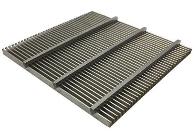 China Flat Wedge Wrap V Wire Screen Plate Stainless Steel Screen Slot Well Water Panel for sale