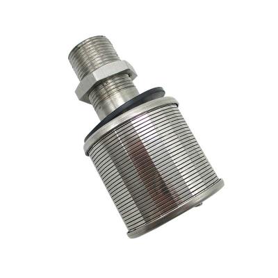 China Johnson Water Filter Nozzle Wedge Wire Screen Supplier, V Wire Screen Nozzle Supplier for sale