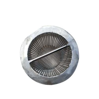 China Stainless steel pipe perforated metal mesh for filter for sale