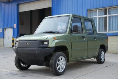Cina 4 sedili 2 file Pickup elettrico per consegne KUNKE Passenger Ev Pickup in vendita