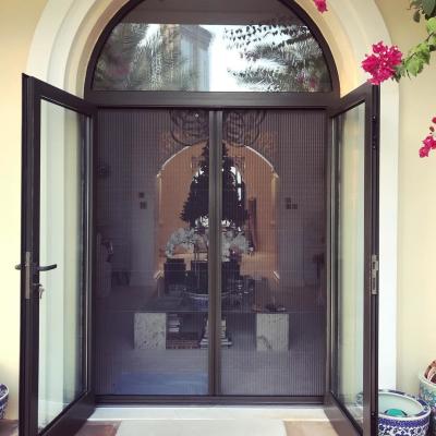 China Anti mosquito bug off pleated insect fly screen window & door for sale