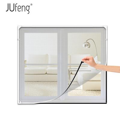 China Adjustable Freedom DIY Magnetic Fiberglass Fly Screens Window for sale