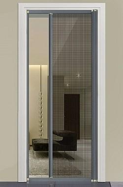 China Anti Mosquito Single open Retractable roller screen for window & door for sale