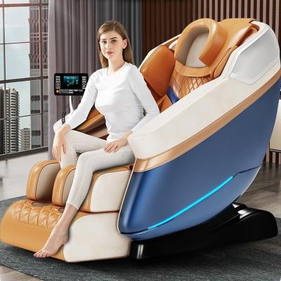 Cina PU pelle e spugna Moda lusso Smart Massaggio corpo intero sedia Masseria automatico airbag per saloni di bellezza Body Spa in vendita