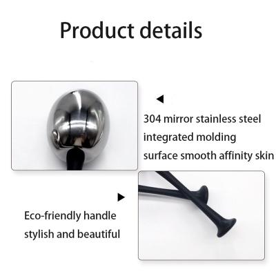 Cina Disponibile in acciaio inossidabile Giochi di ghiaccio per il viso per donne Occhi di bellezza Cryo Sticks Roller Gua Sha Freeze Tools in vendita