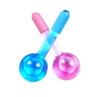 China Gezichtsmassage koelende bol borosilicaat glazen ijsbolletjes voor gezichtsbehandeling rolbal spa facelift schoonheid huidverzorging Te koop