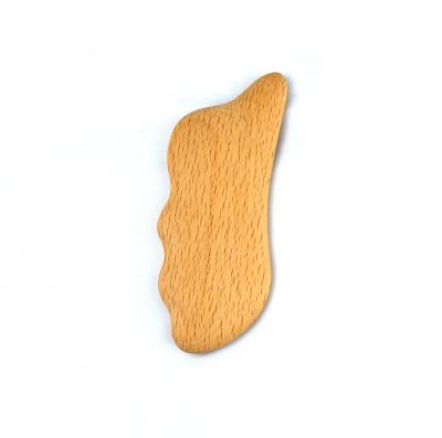 China Wooden Gua Sha Body Neck Shoulders Leg Massage Tool 18.5cm*8.5cm*2cm for Personal Health Care for sale