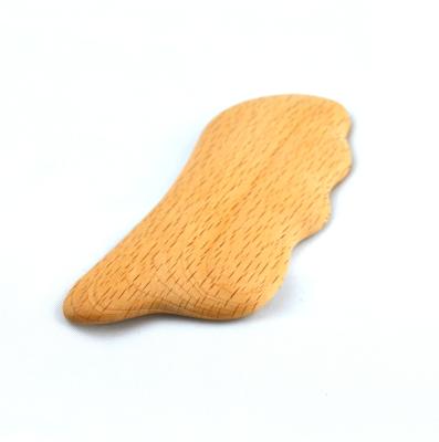 China Wooden Gua Sha Body Neck Shoulders Leg Massage Tool 18.5cm*8.5cm*2cm for Personal Health Care for sale