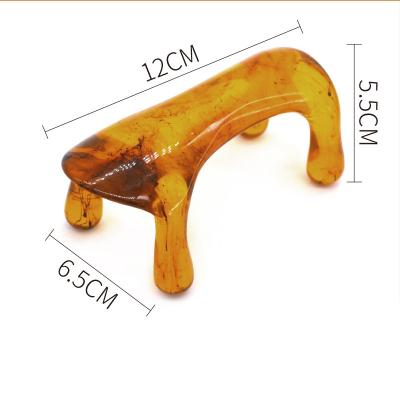 China Herramienta de masaje para el cuidado de la piel de múltiples estilos Resina Gua Sha Board para el meridiano del cuerpo de dragado y acupuntura de masaje OEM / ODM bienvenido en venta
