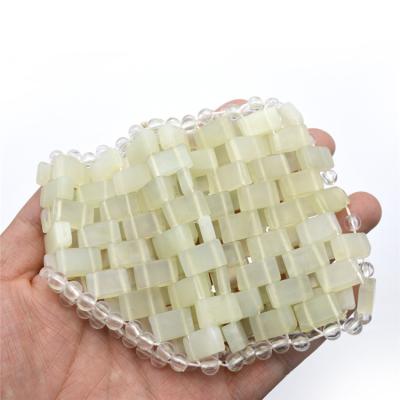 China Healthcare Top Selling Crystal Eye Mask Pure Natural Jade Eye Mask Xiuyan Jade Eye Mask Customizable Style for sale