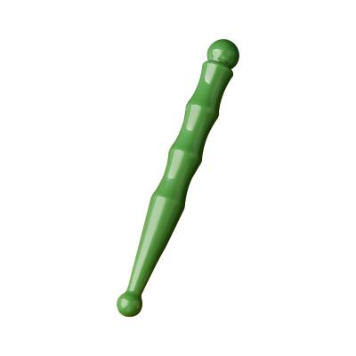 China 14.5cm Resin Double Head Acupoint Stick for Facial Massage and Lymphatic Stimulation Tool for sale