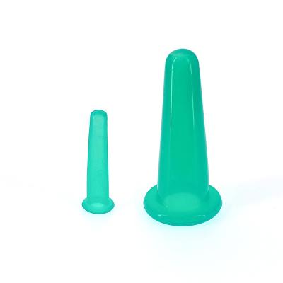 Cina 2pcs Set di tazze in silicone per la cura della salute Massaggio con tazza di terapia fisica in vendita