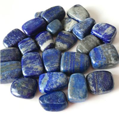 China Características regionais Pedras de lapislázuli polidas em massa para curar cristais naturais à venda