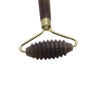 China Massage Hammer Agate cinza Roller de jade com pontas para massagem facial natural antienvelhecimento terapia de bolsas de olhos ferramentas de massagem antienvelhecimento à venda