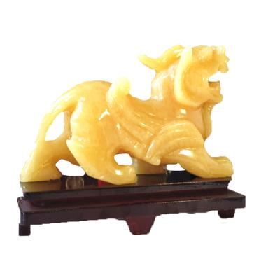 China Hot Seller Edelsteen Topaz Pixiu Jade Beeld van Regionaal Kenmerk Te koop