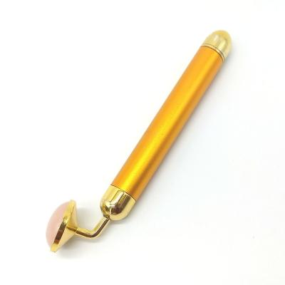 Cina 6000 volte/min Frequenza di massaggio 24K Oro Facial Beauty Bar Face and Eye Beauty Magic Wand Massaggiatore Faciale con funzione in vendita
