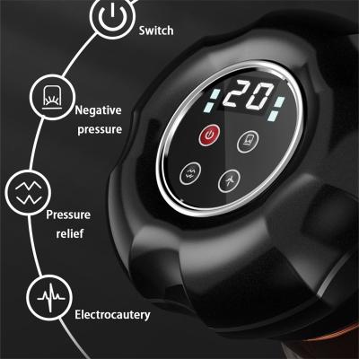 China Customized Size Full-body Electric Gua Sha Massager with Large Suction Force and Hot Compress Therapy Device for sale