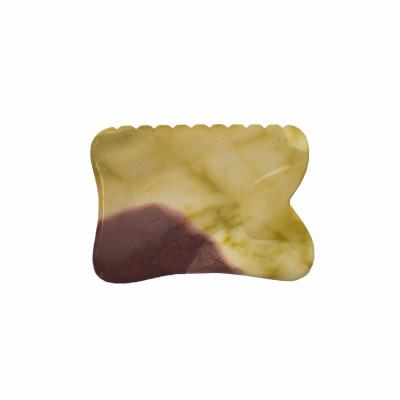 China Chinese Style Mookaite Body Massage Tools For Beauty Guasha Stone Scrapping Face Gua Sha Stone Therapy Massage Tool for sale