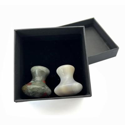 Cina 2024 Pietra di sangue Pietra di giada Pietra di Guasha Funghi Pietra di massaggio Pietra di Gua Sha Strumento Faciale La soluzione perfetta per ridurre le linee sottili in vendita