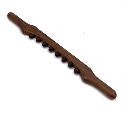 China Wooden Gua Sha Scraping Massage Stick for Full-body Soft Tissue Mobilization and Meridian Dredging Massage Tool for sale