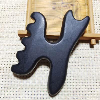 China Massagista de pés Gua Sha Terapia Bian Pedra Acupuntura Bastão Universal Massagem Ferramenta 112 * 12mm Pedra Natural à venda