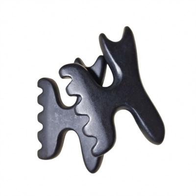 China Massagista de pés Gua Sha Terapia Bian Pedra Acupuntura Bastão Universal Massagem Ferramenta 112 * 12mm Pedra Natural à venda