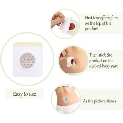 China Detox Belly Slim Patch Para Mulheres Envio Gratuito Promove o Metabolismo Queima de Gordura Formar cintura Abdômen Gongo Branco OEM ODM à venda