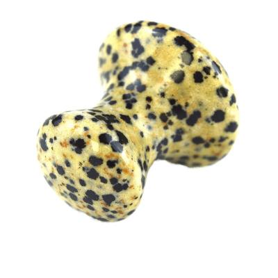 China Gepersonaliseerd logo beschikbaar natuurlijke jade paddenstoel vorm gua sha massage steen voor gezicht en lichaam huidverzorging ontspanning Te koop