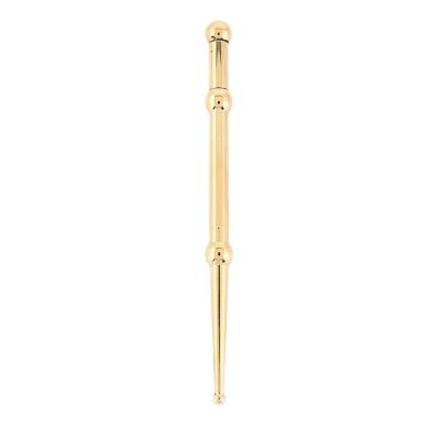 China Massage Tools Brass Manual Acupressure Reflexology Pen for Body Therapy Tissue Massage Stick Guasha Acupuncture Therapy Tool for sale