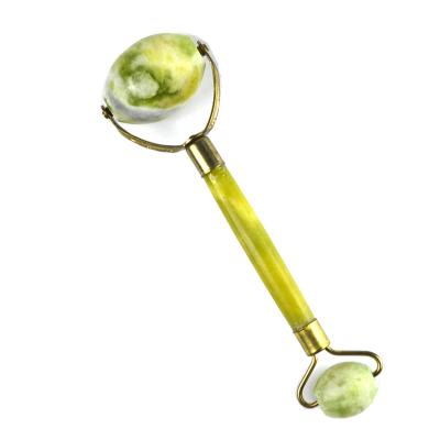 Cina Massaggiatore naturale Xiuyan Guasha Jade Face Roller per donne Massaggio della pelle Relax Muscolo e cura della pelle facciale in vendita