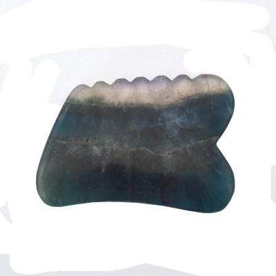 China 2024 Rose Quartz Green Aventurine Fluorite Gua Sha Tools for Face Lifting and Anti-Aging Promote Skin Detoxification for sale