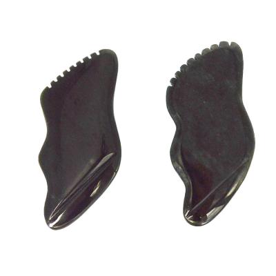 China Gezichtsmassage De originele Nefriet lichaam Guasha Stone Massage Gua Sha Jade voor SPA Acupunctuur Therapie puntbehandeling Te koop