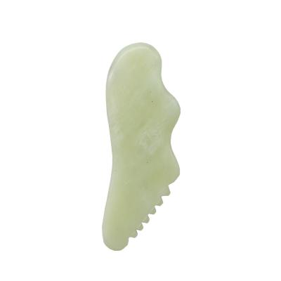 Cina Strumento naturale Xiuyn Jade Guasha per massaggi di grattatura di pietra Gua Sha Board For Beauty con certificato e logo personalizzato in vendita