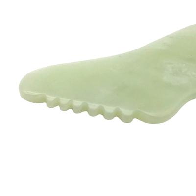 Cina Strumento naturale Xiuyn Jade Guasha per massaggi di grattatura di pietra Gua Sha Board For Beauty con certificato e logo personalizzato in vendita