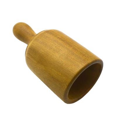 China Geel houten Guasha Massage Cupping Set Hout Therapy Gua Sha Body Tools Houten gezondheid Massager Tools met muzikale functie Te koop