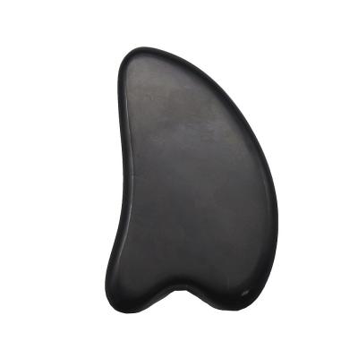 Cina Massaggiatore Faciale Strumenti di Bellezza Pietra Bian Nera Gua Sha Board per attrezzature di bellezza naturale in vendita