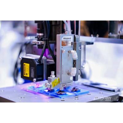China CCM Modules Desktop Glue Dispensing Machine 4 Axis High UPH Glue Dispensing Platform for sale