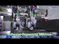 dual head cnc adhesive dispenser 2000mm led glue dispensing systems