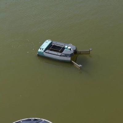 Cina la risposta online 24h ha snervato la profondità di pulizia della barca 470mm del fiume dell'immersione in vendita